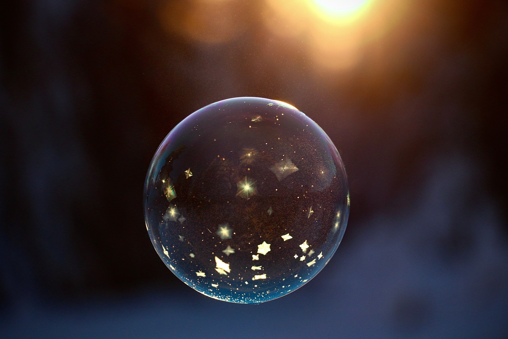 Assorted frozen bubbles – Martin Up North