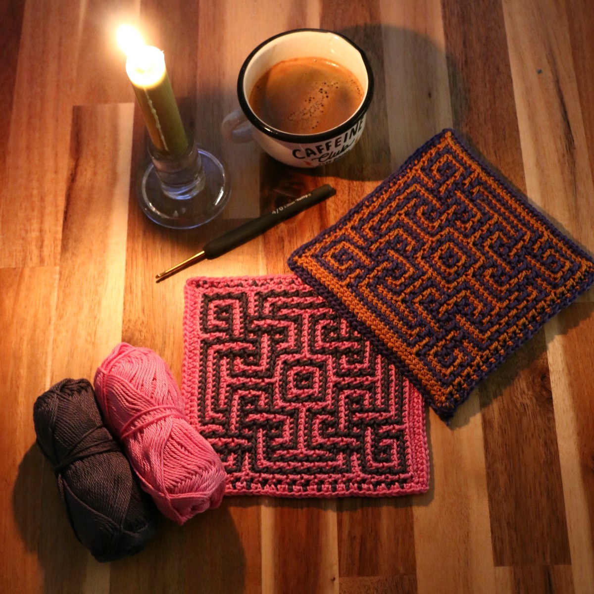 Geometry & Texture MAL: My third pattern: The “Twist and Shout” Square ...