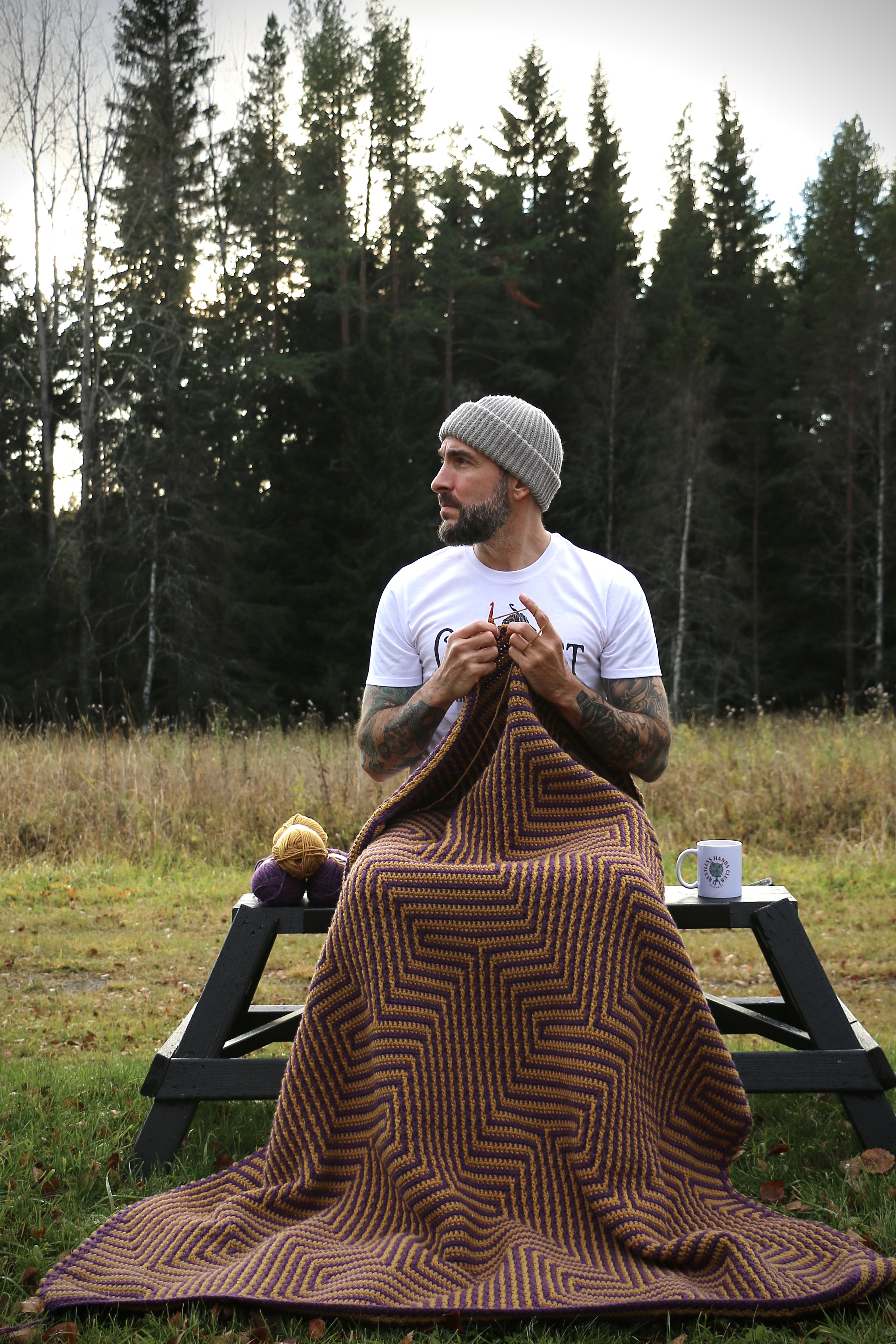 The HEINZ blanket – FREE PATTERN INSIDE – Martin Up North