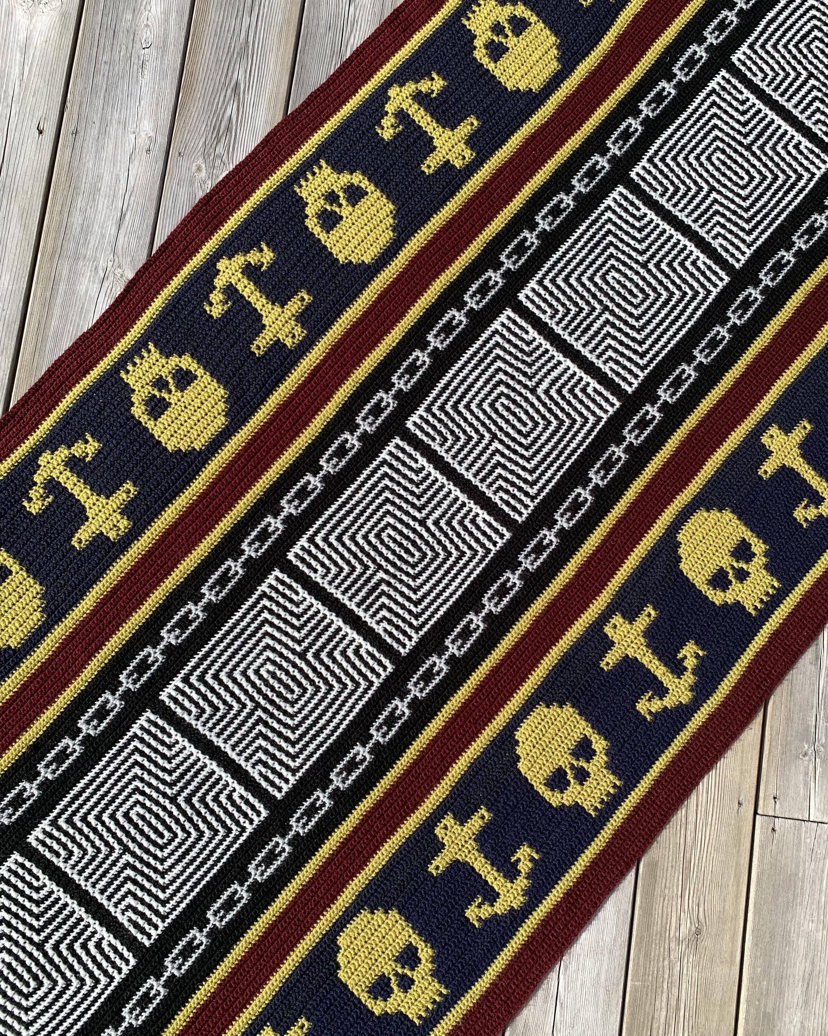 The Skulls & Anchors Motives and Cushion FREE PATTERN Inside (English ...