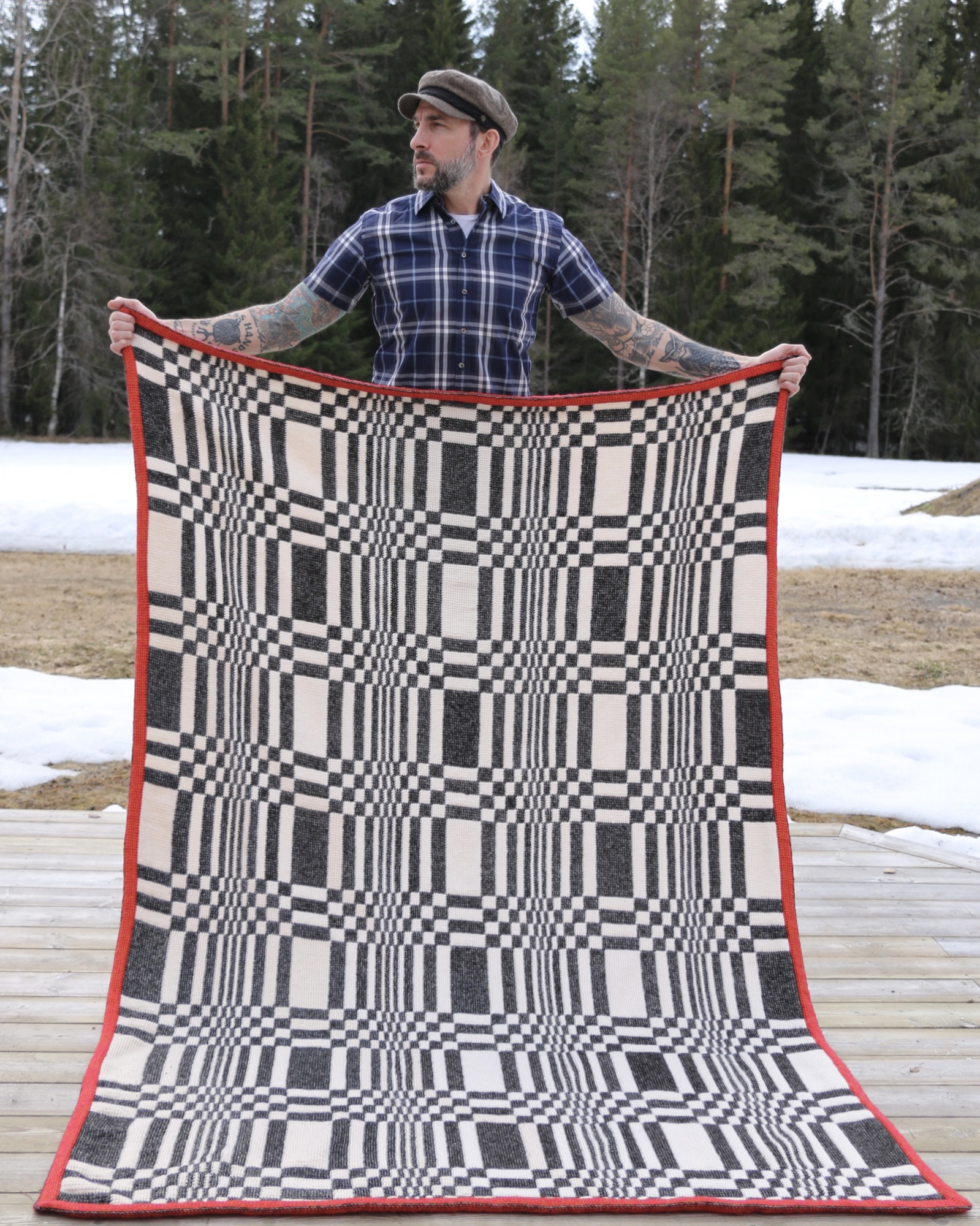 The “Enjoy Yourself” blanket. – Martin Up North